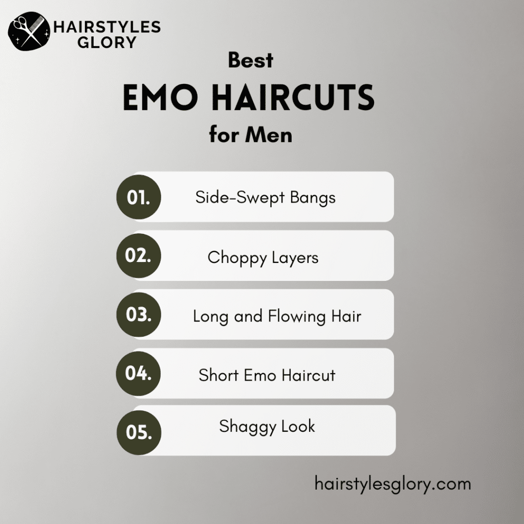 Top 13 Emo Hairstyle For Men to Elevate Style